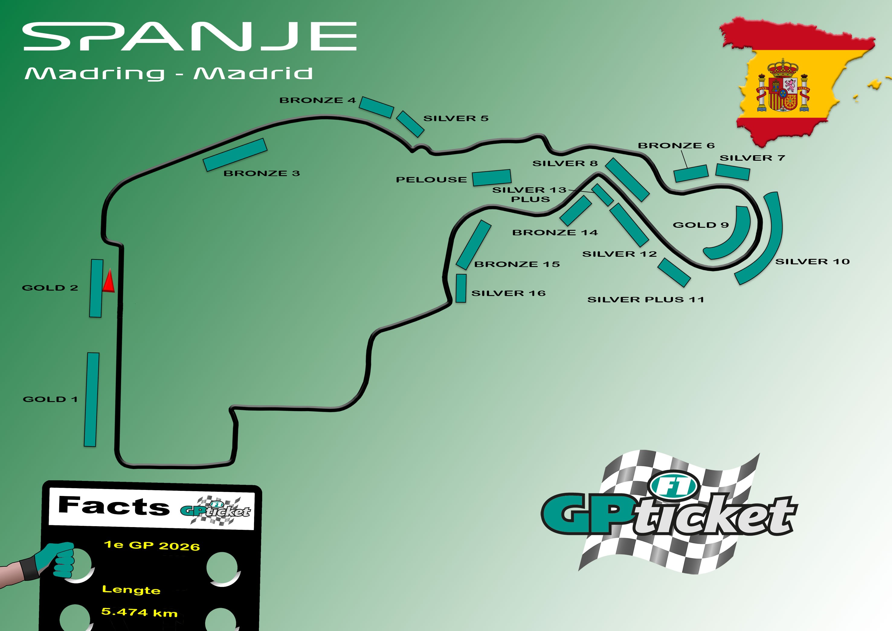 F1 Madrid Tickets & GP Reizen | Officiële F1 Reseller
